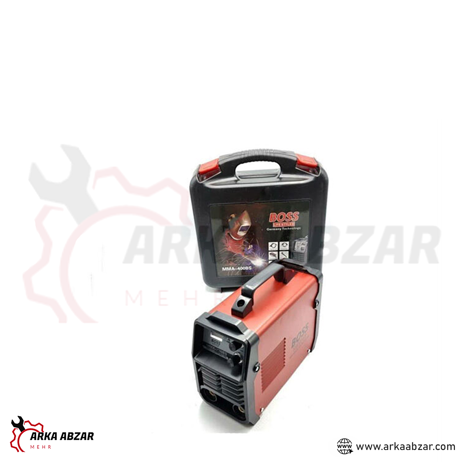 اینورتر 400 دو ولوم کیفی باس مینی مدل MMA-400BS | آرکا ابزار